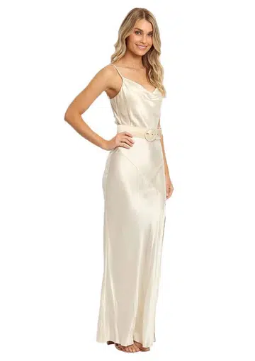 Nicholas Simone Dress in Cream Size 8 | The Volte