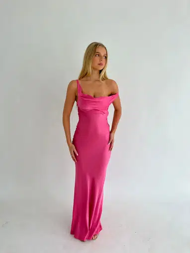 Natalie Rolt Monika Gown in Pink Size XS / AU 6 | The Volte