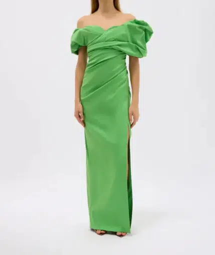 Rachel Gilbert Gia Gown Green Size 3 / AU 12 | The Volte