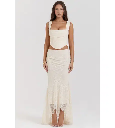 House of CB Vintage Set Cream Size Medium /Au 10 | The Volte