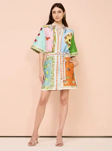 Alemais Rummy Mini Dress Multi Size 8 | The Volte