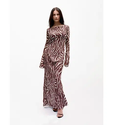 Realisation Par The Gia Dress in Animal Print Size Small / AU 8