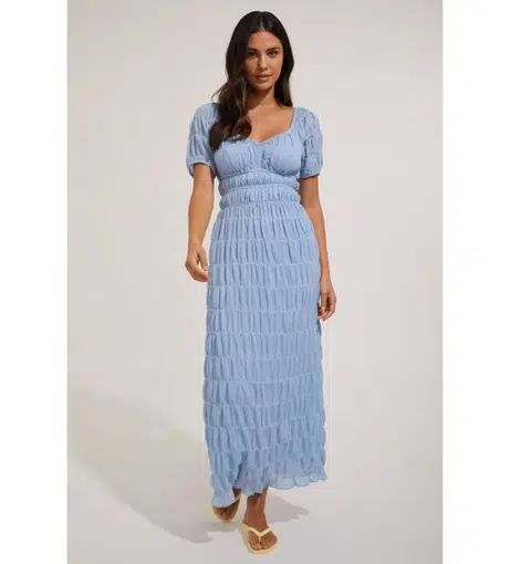 North Beach Maude Maxi Dress in Blue Size 12 | The Volte