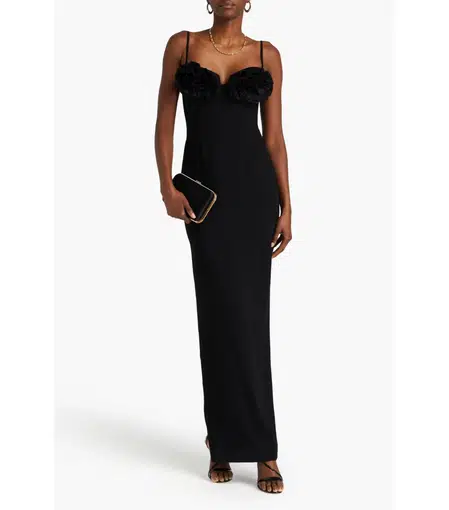 Rachel Gilbert Margot Gown Black Size 2 / AU 10 | The Volte