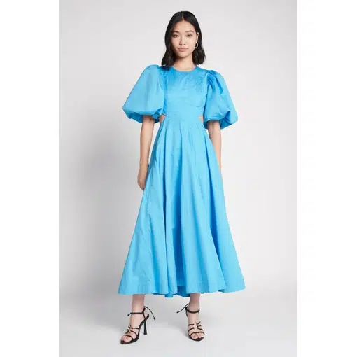 AJE Crerulean Fallingwater Cut Out Midi Bue Size AU 10 | The Volte