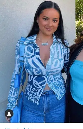 The Open Product Button-Down Soeil Shirt Blue Size 8 | The Volte