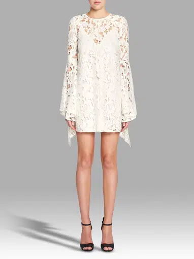 Camilla and Marc Farrow Mini Dress White Size 8 | The Volte