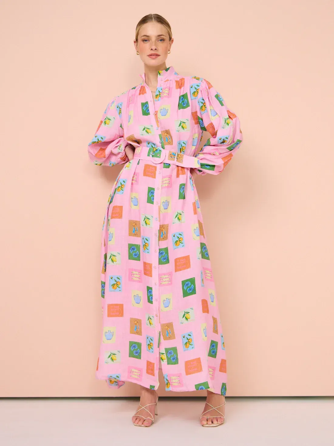Palm Noosa Noddy Dress Pink Emblem Size 8 | The Volte