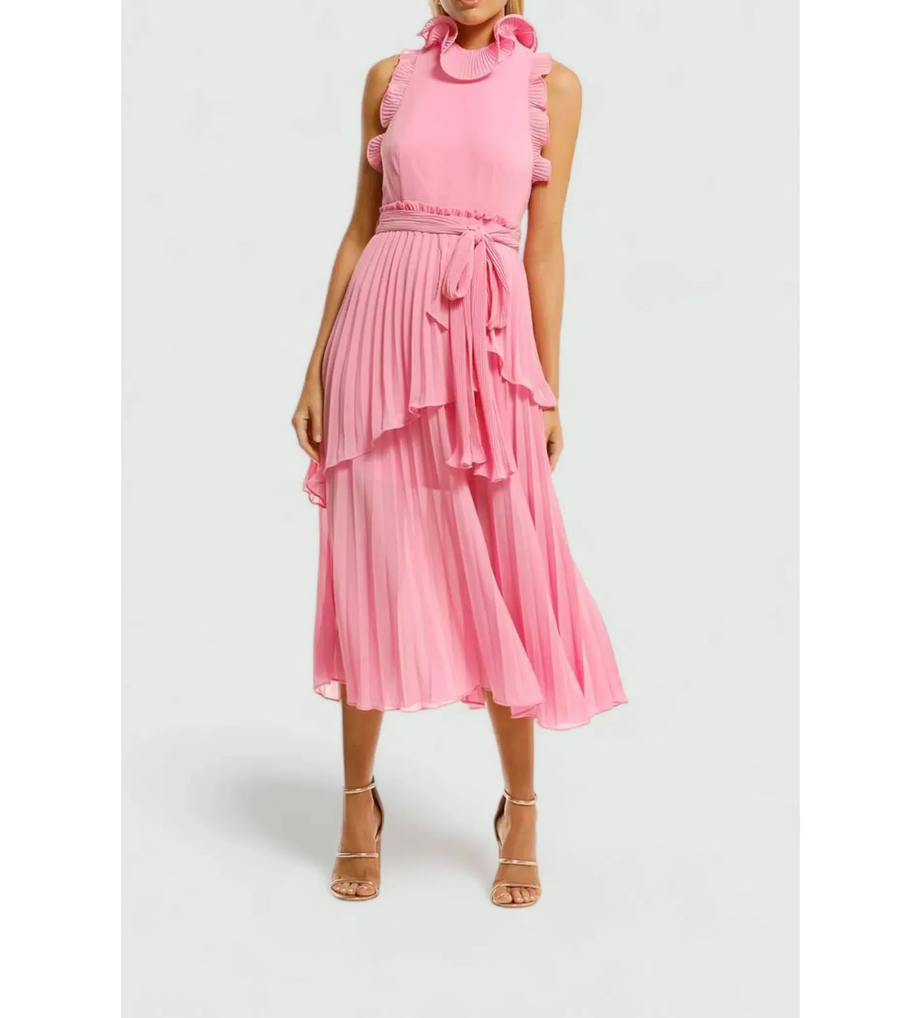 Talulah Jodi Dress Pink Size L (12) | The Volte