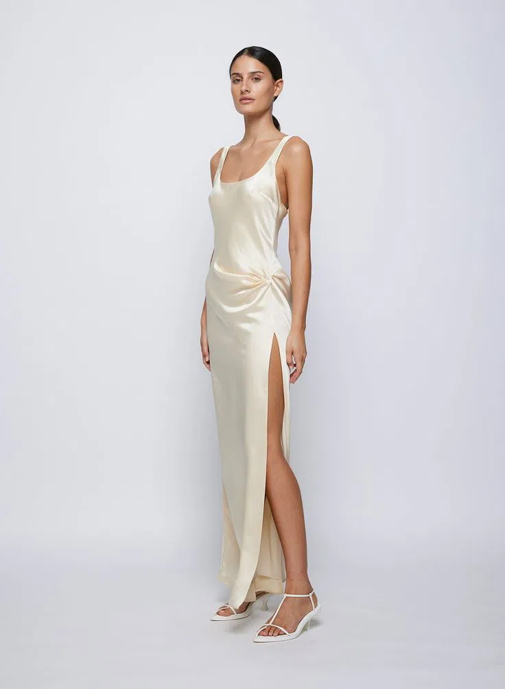 Anna Quan Etta Dress Buff Size 8 | The Volte