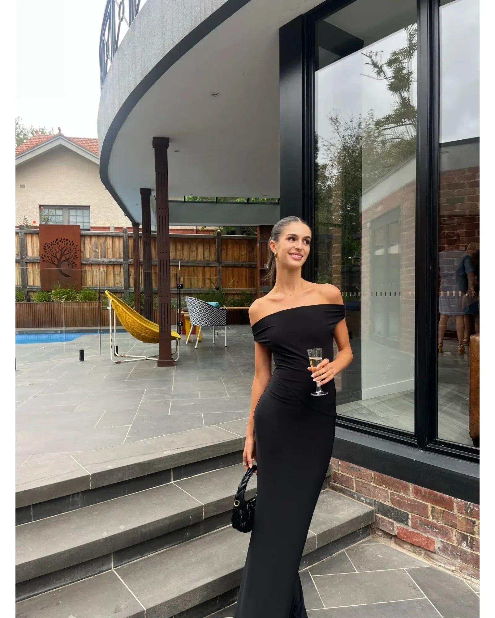 Natalie Rolt Bettina Gown In Black Size 1 / AU 8 | The Volte