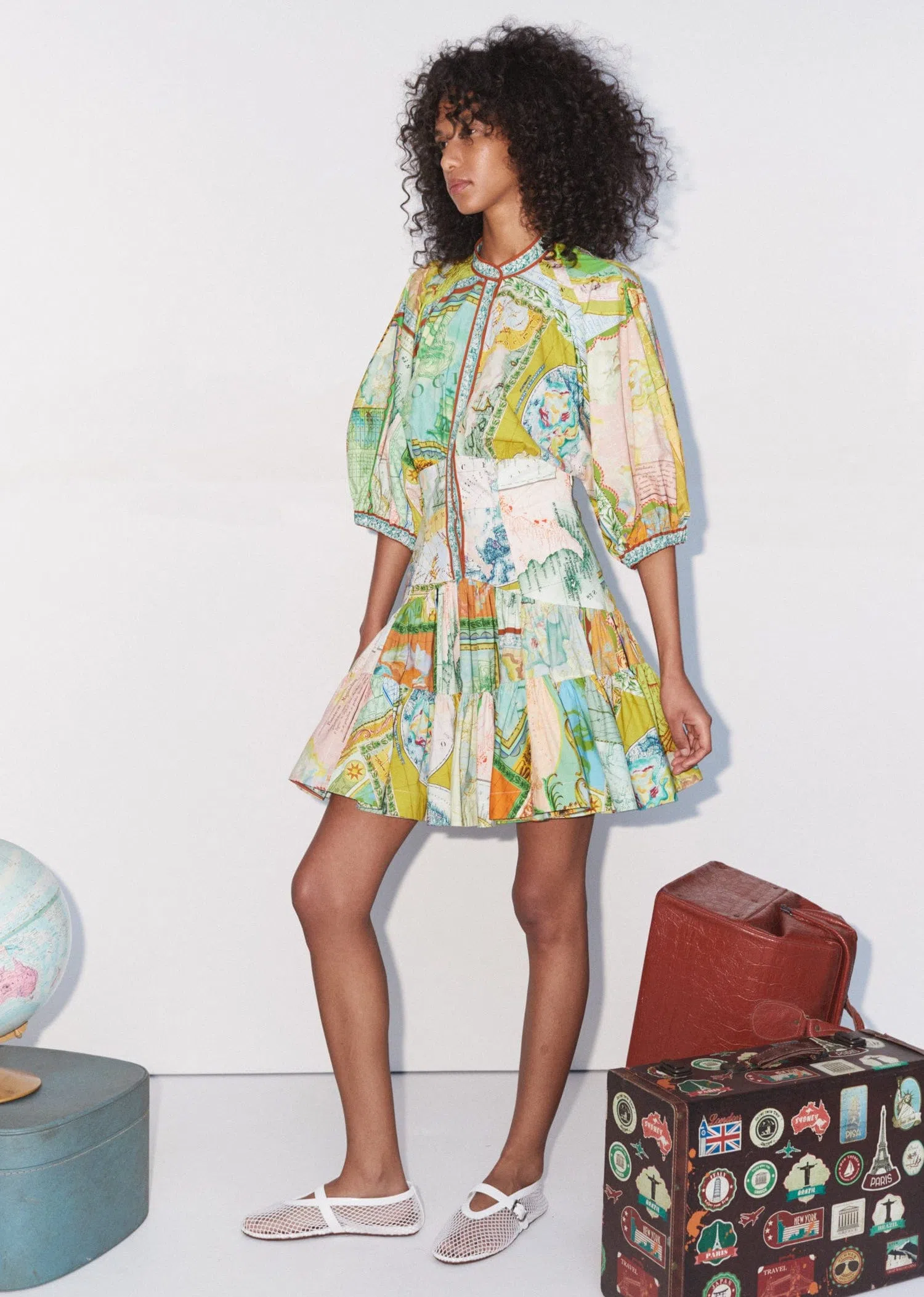 Alemais Atlas Mini Dress Multi Size 10 | The Volte