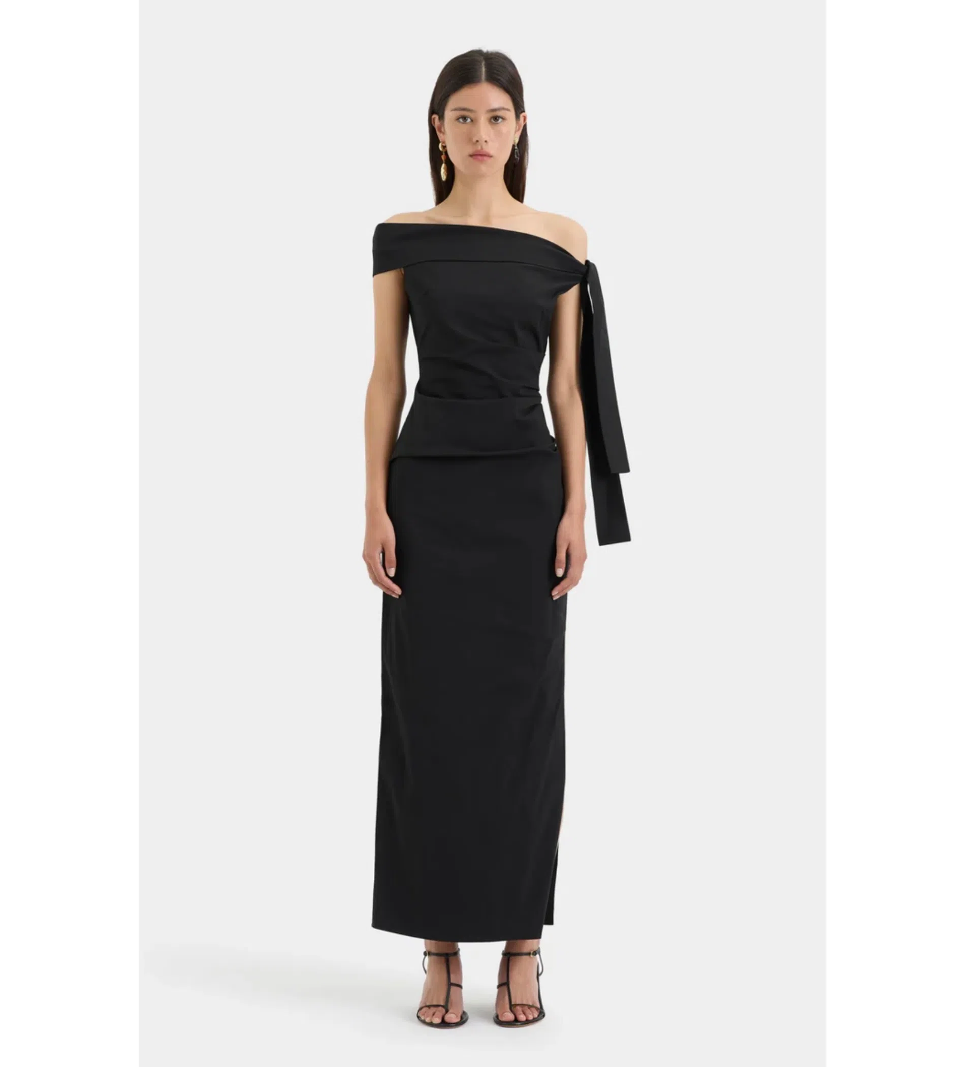 Sir the Label The Dahlia Gown in Black Size 0 /Au 6 | The Volte