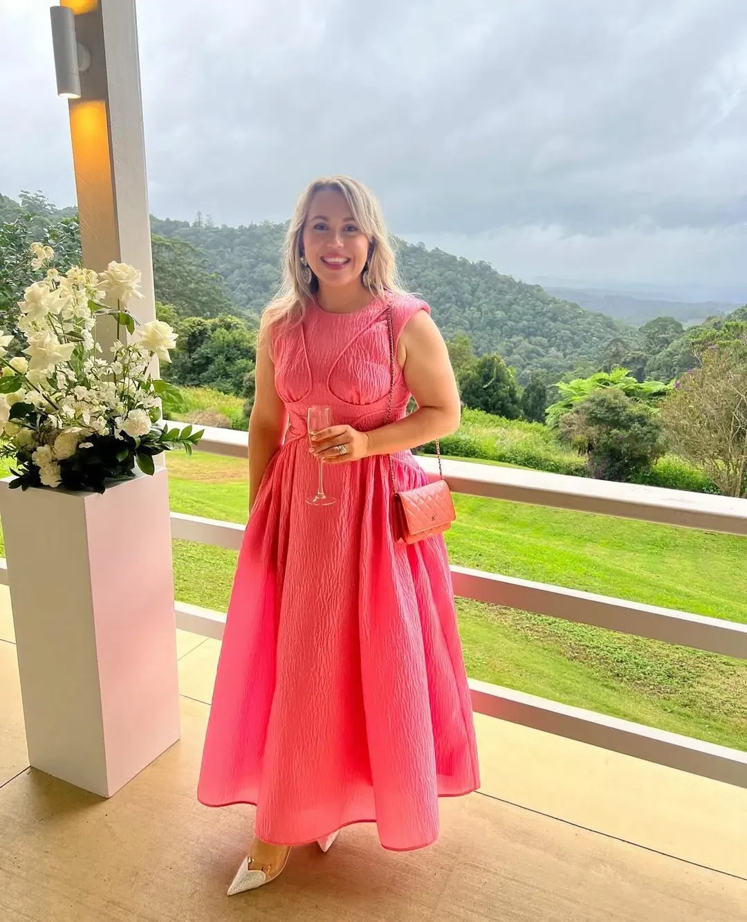 Rachel Gilbert Celia Dress Pink Size 4 / AU 14 | The Volte