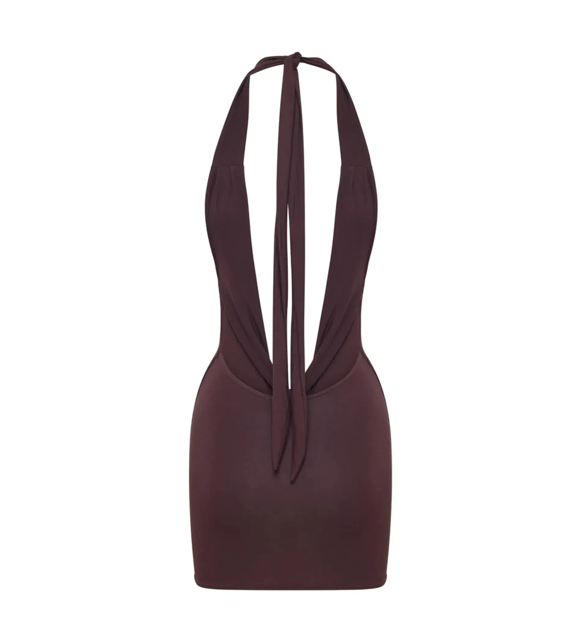 Saboa Studios Bembe Mini Dress in Espresso Size M/AU10 | The Volte