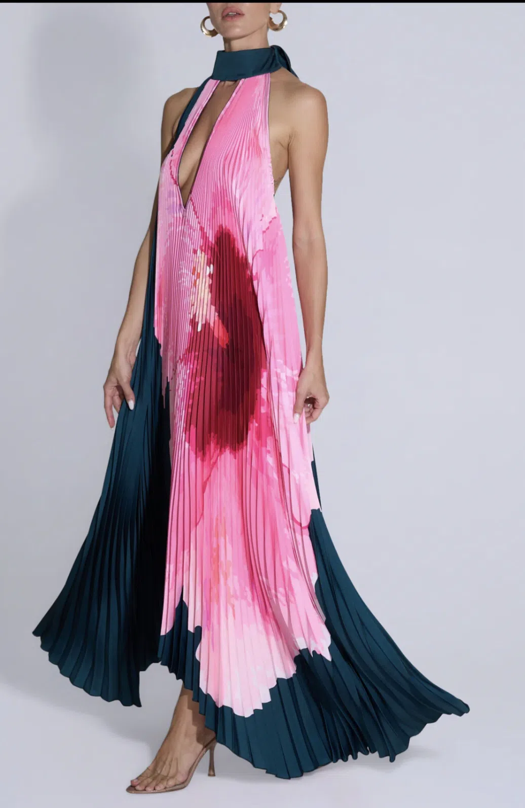 L'IDÉE/ Lidee Opera Gown - Hibiscus Mightnight Size 12 | The Volte