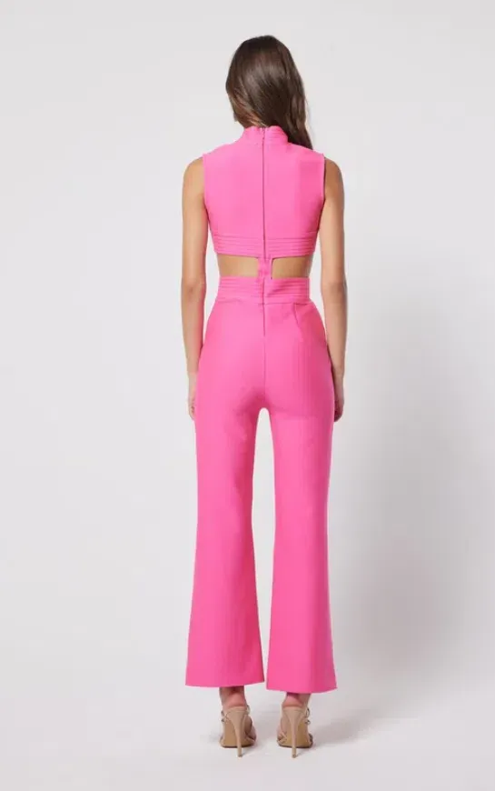 Elliatt Lambley Jumpsuit Pink Size 10 / M | The Volte