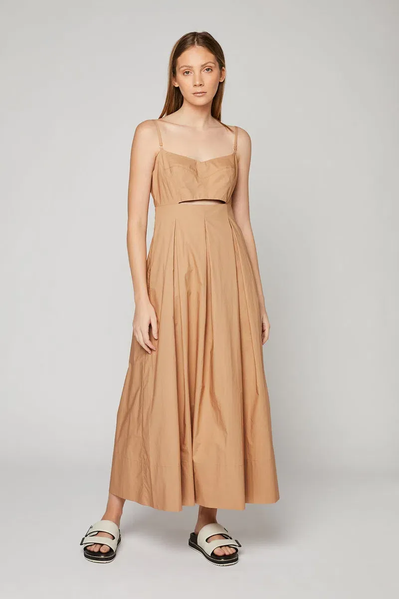 Ginger & Smart Seeker Sundress Brown Size 14 | The Volte