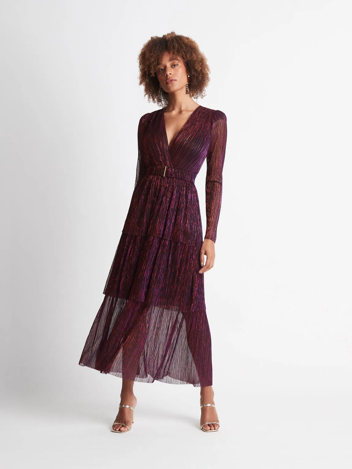 Sheike All That Sparkles Dress Metallic Size 10 / M | The Volte