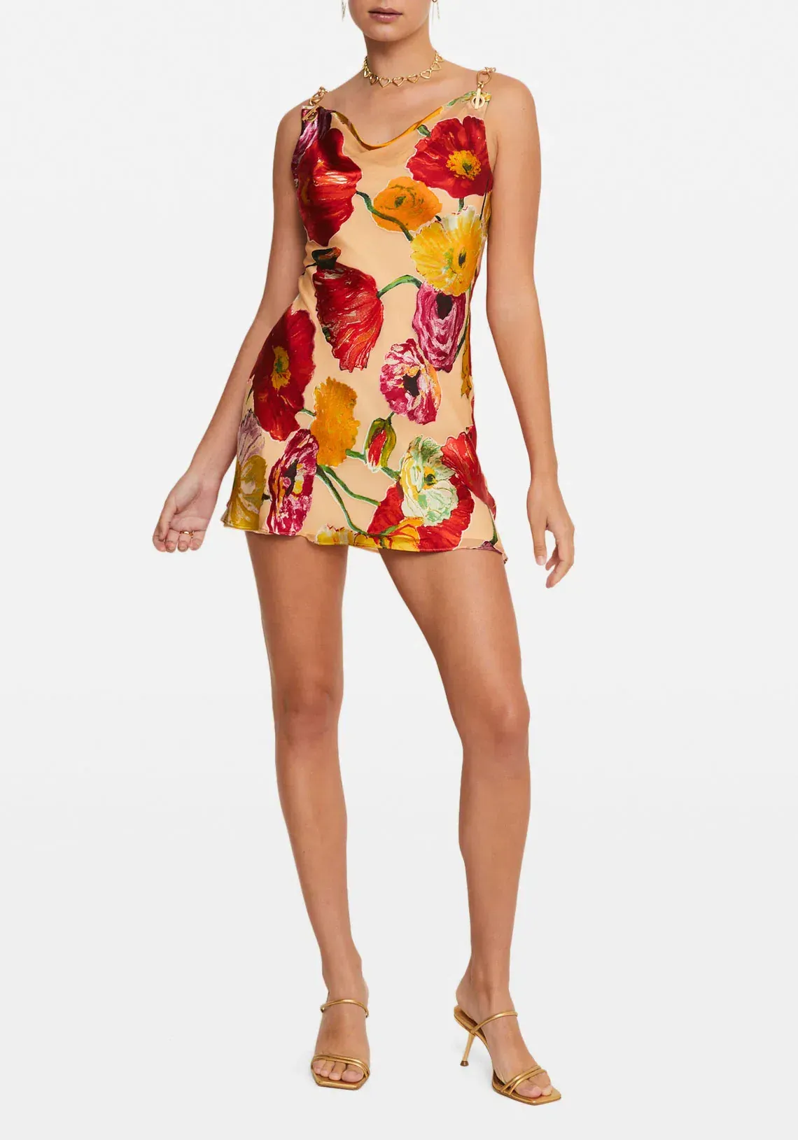 Cult Gaia Nerida Mini Dress Floral Size XS / Au 6 | The Volte