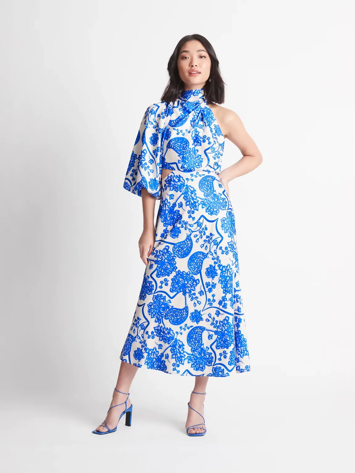 Sheike Cote Dazure Olivia Maxi Dress Print Size 10 | The Volte