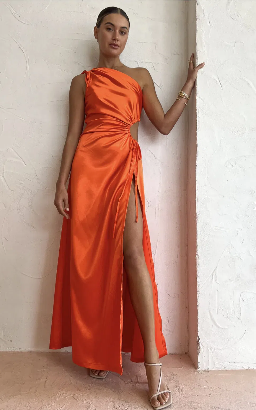 Sonya Moda Nour Maxi Dress in Orange Size AU 10 | The Volte