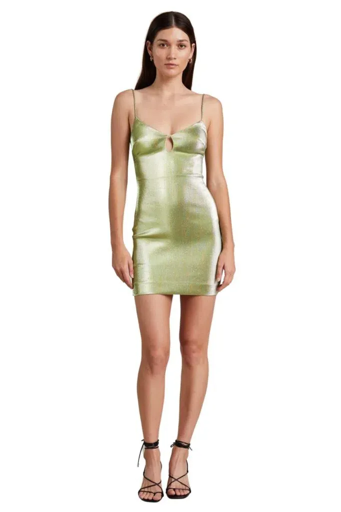 Bec and Bridge Lime Cordial Mini Dress Green Size 4 | The Volte