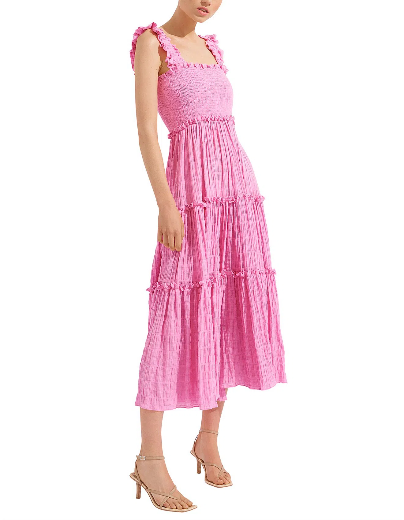 Steele Everley Dress Pink Size 8 | The Volte