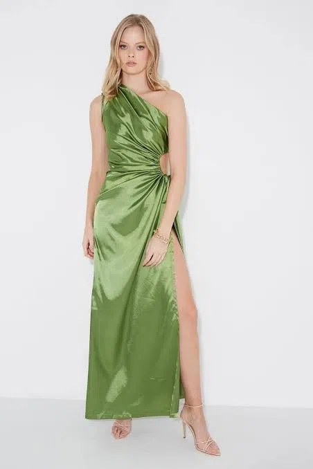 Sonya Moda Nour Maxi Dress Green Size Small / AU 8 | The Volte