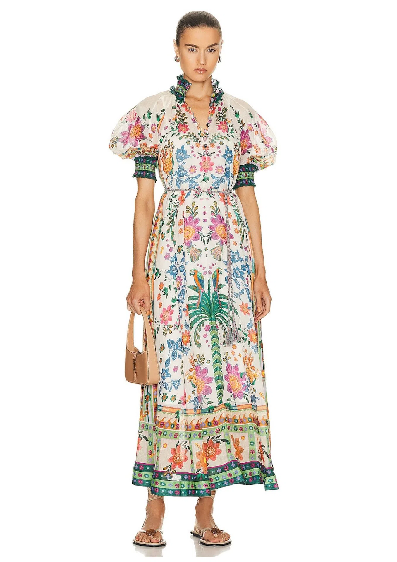 Zimmermann Ginger Swing Maxi Dress Multi Size 0 / Au 8 | The Volte