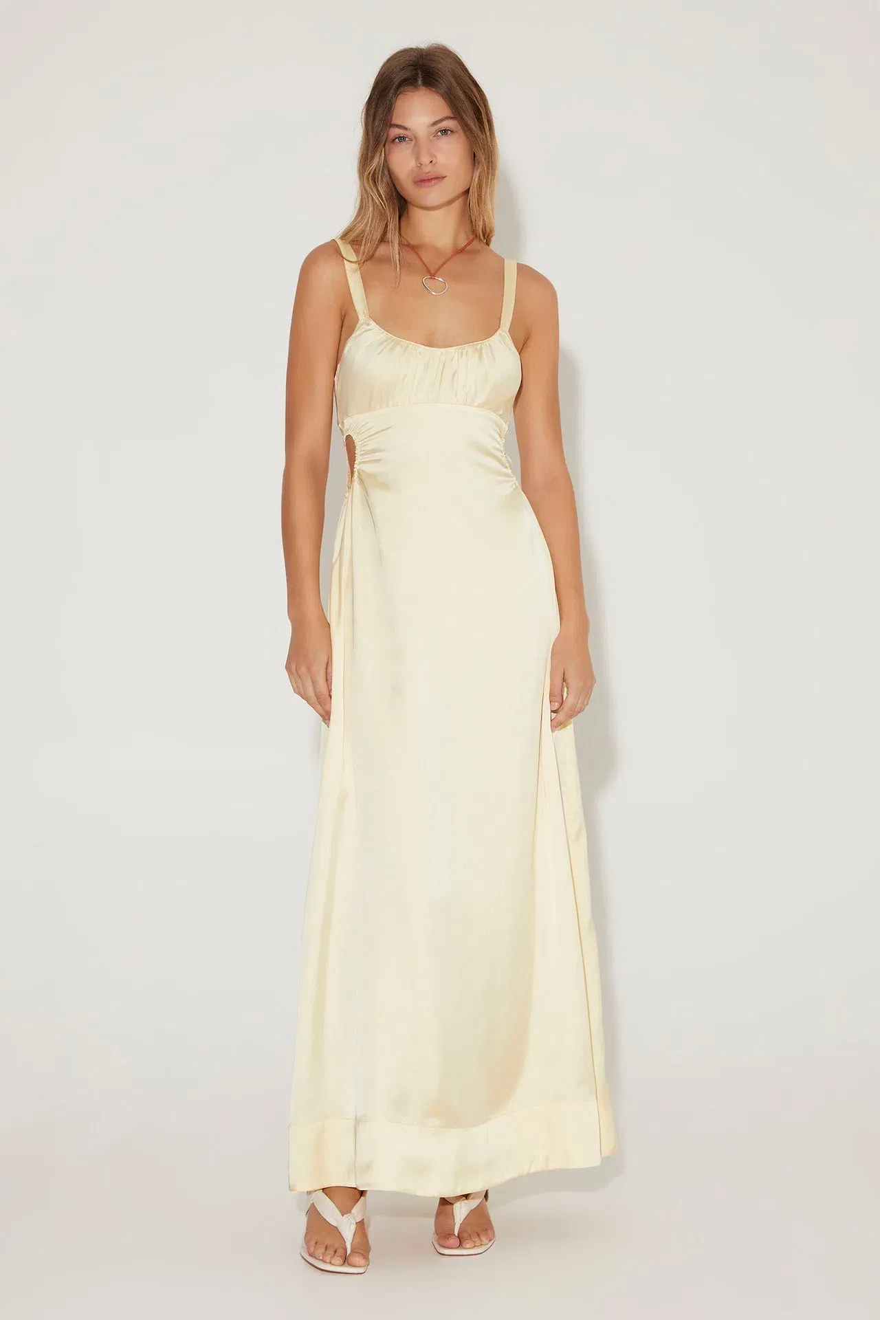 Hansen and Gretel Carlos Dress Lemon Size small | The Volte