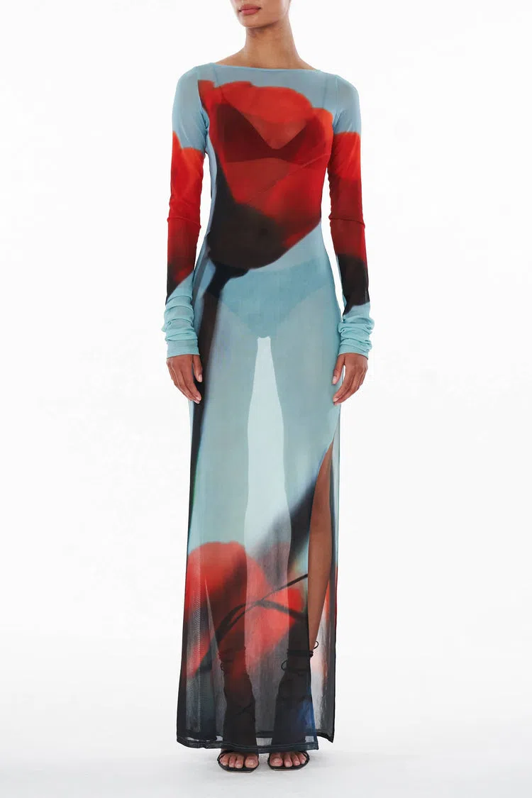 Rat & Boa Santino Dress Floral Size S / AU 8 | The Volte