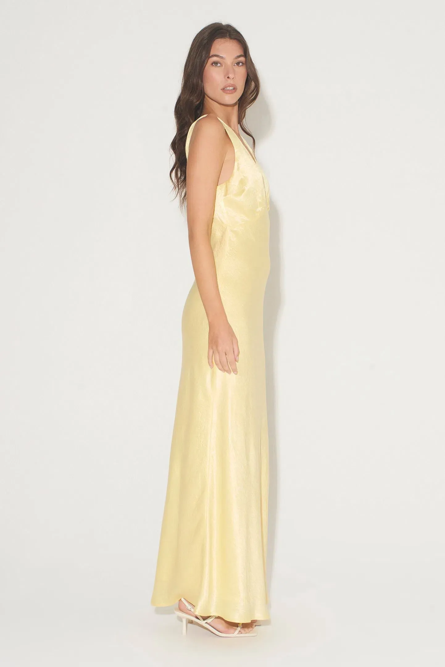 Hansel and Gretel Marcelle Dress Lemon Size M/Au 8 | The Volte