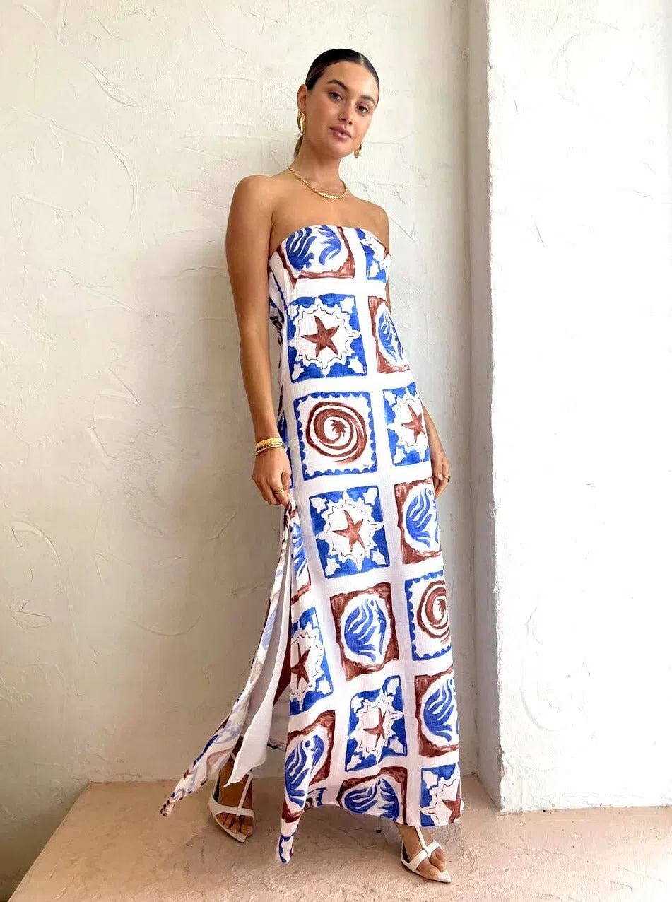 Roame Arch Dress Print Size 8 | The Volte