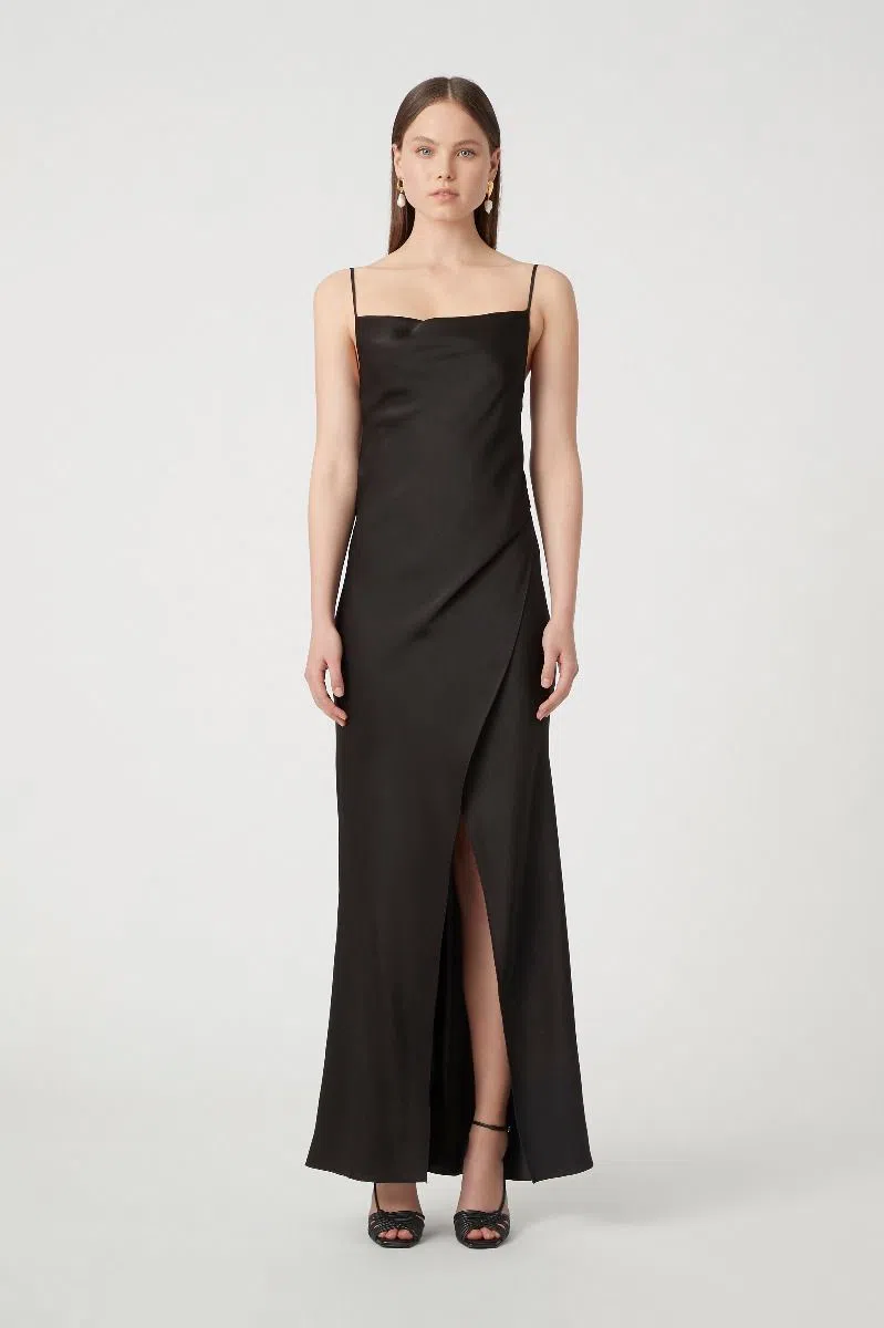 Camilla and Marc Blakely Dress in Black Size 8 | The Volte