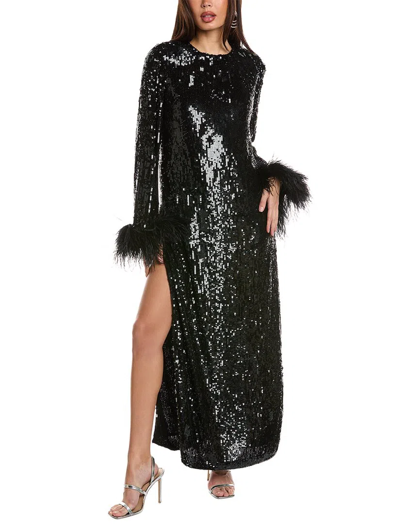 Rachel Gilbert Xanthy Gown Black Size 14 | The Volte